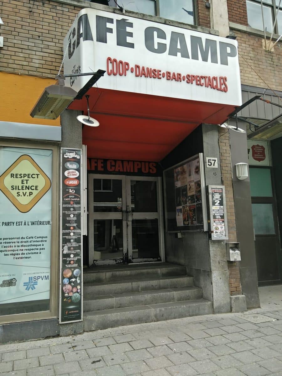Café Campus - Montréal Concert Poster Archive