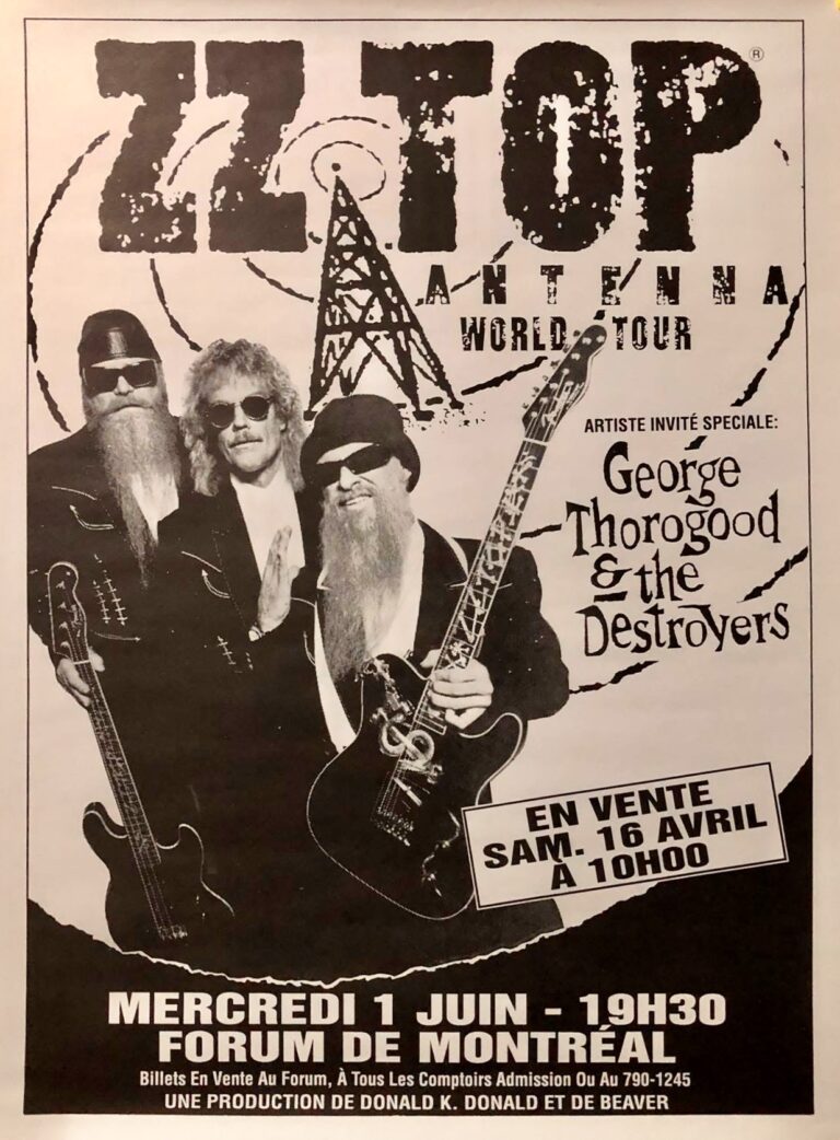 Forum - Montréal Concert Poster Archive